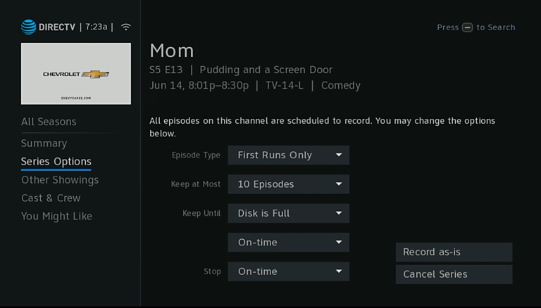 DIRECTV Customers: How do you set the clock on the receiver? - The ...