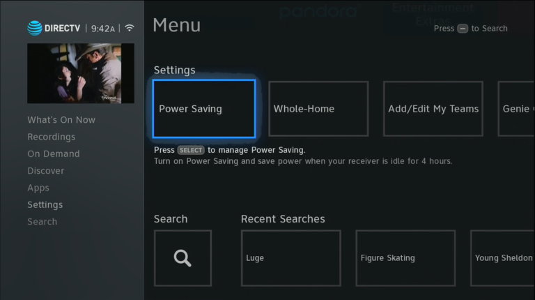 Stop your DIRECTV box from turning off after 4 hours (new Genie GUI ...