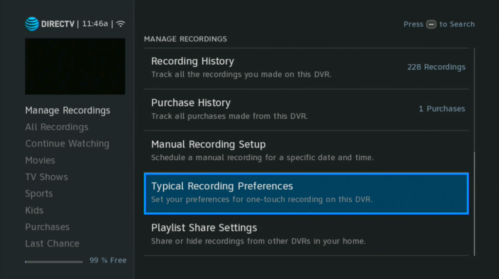 NICE AND EASY: Fix DIRECTV recordings starting too late - The Solid ...