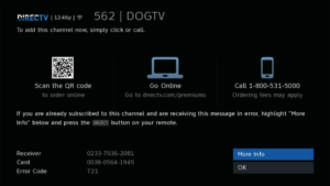 Error 721 on your RV's satellite receiver? We can fix it! - The Solid ...